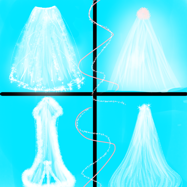 Wedding vails painting - ibisPaint