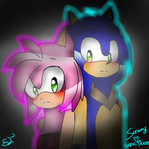 sonamy Sonic Boom Speedpaint - ibisPaint