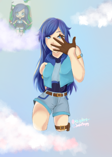 ItsFunneh jojo pose - ibisPaint