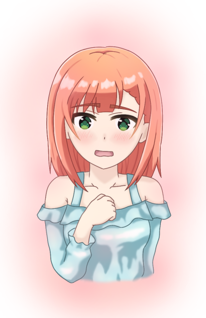 Blushing - Natsukawa Aika - ibisPaint