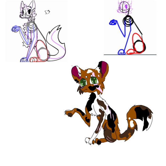 Trying to draw better cats - ibisPaint