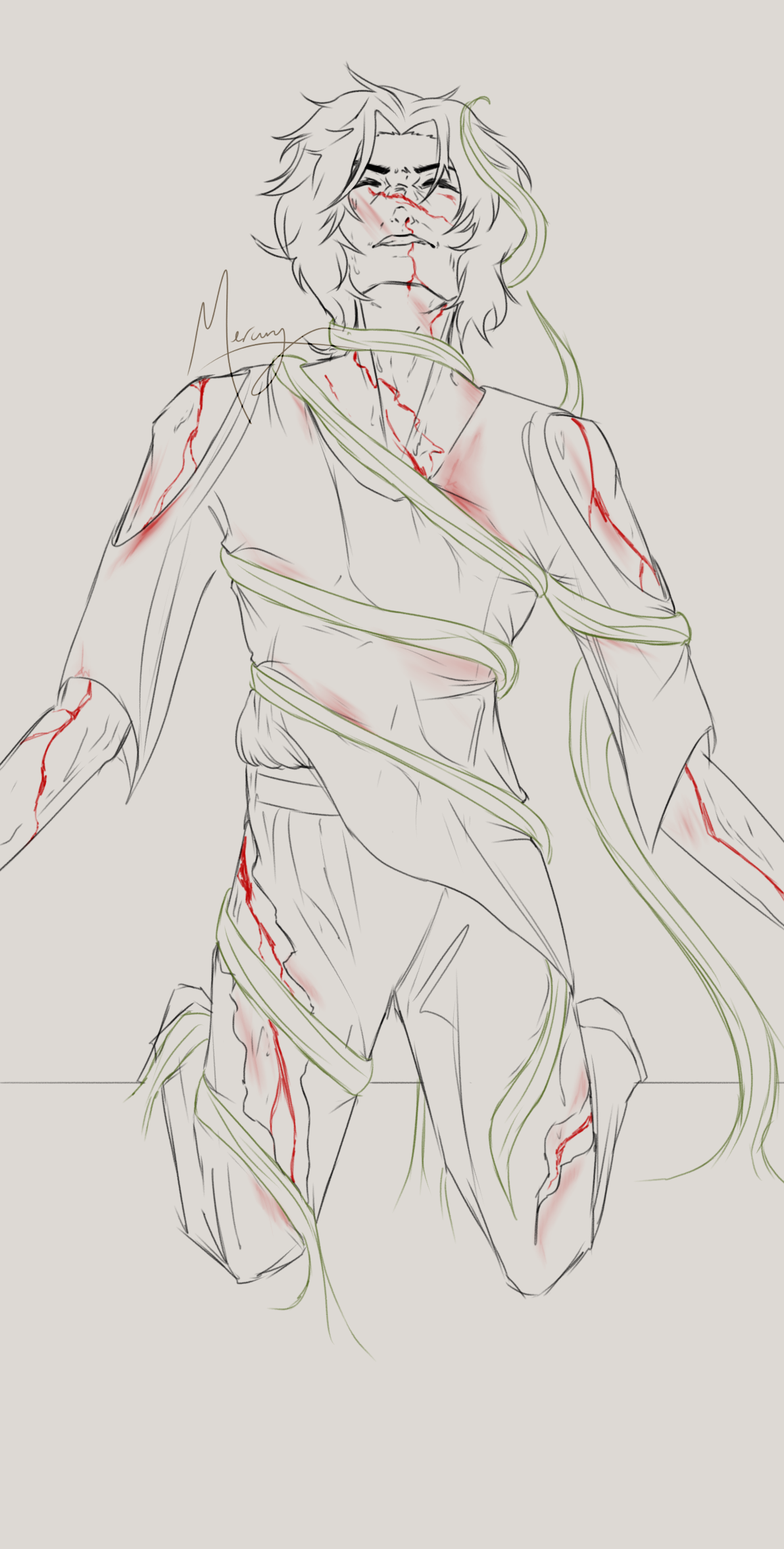 vines wip - ibisPaint