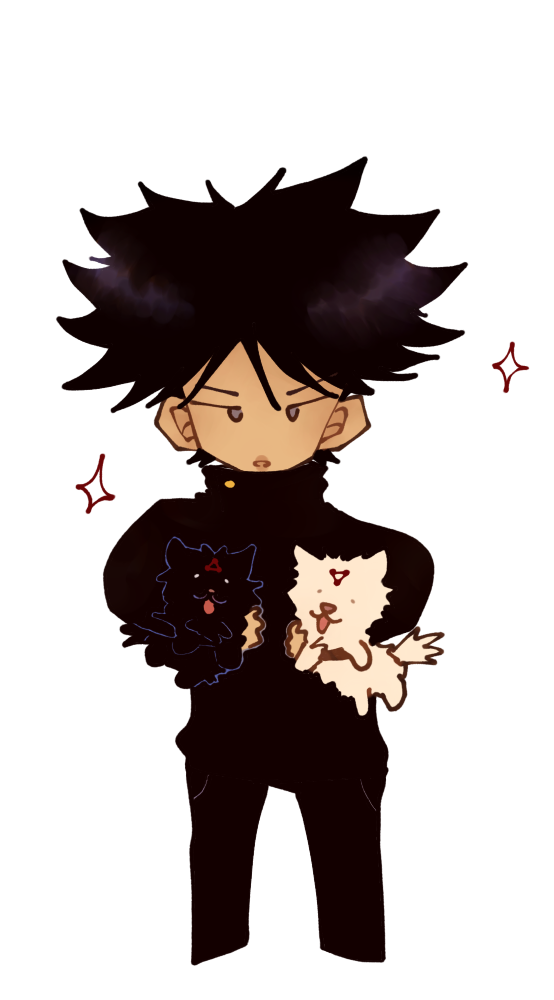 Megumi and his demon dogs🥰 - ibisPaint