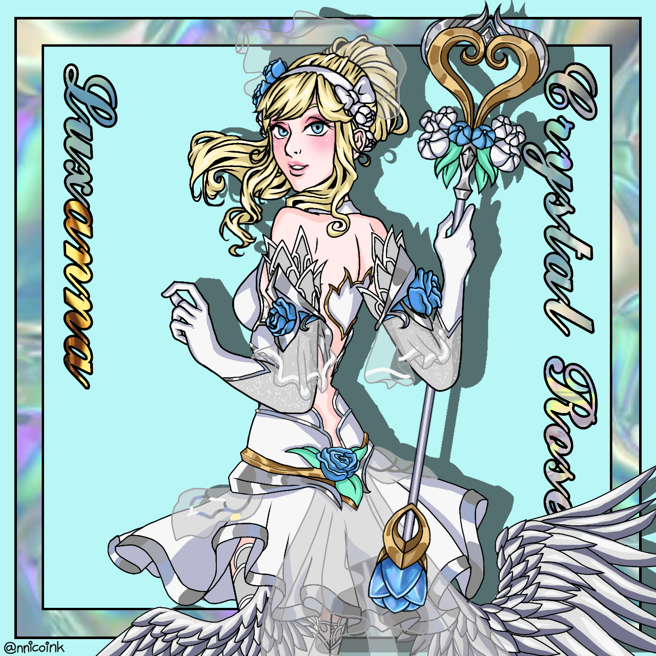 Cristal Rose Luxanna - ibisPaint