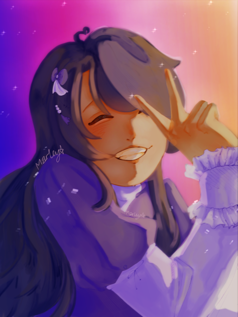Miss her smile - ibisPaint