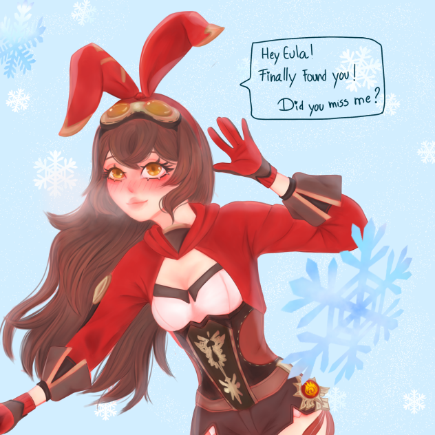 Amber, our one and only outrider! - ibisPaint