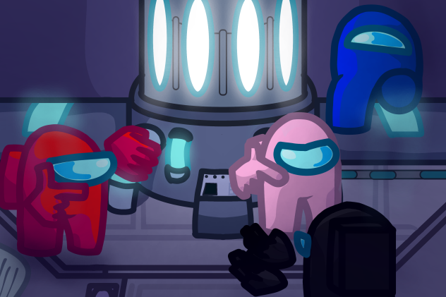 All is sus(Among us)(Among team) - ibisPaint