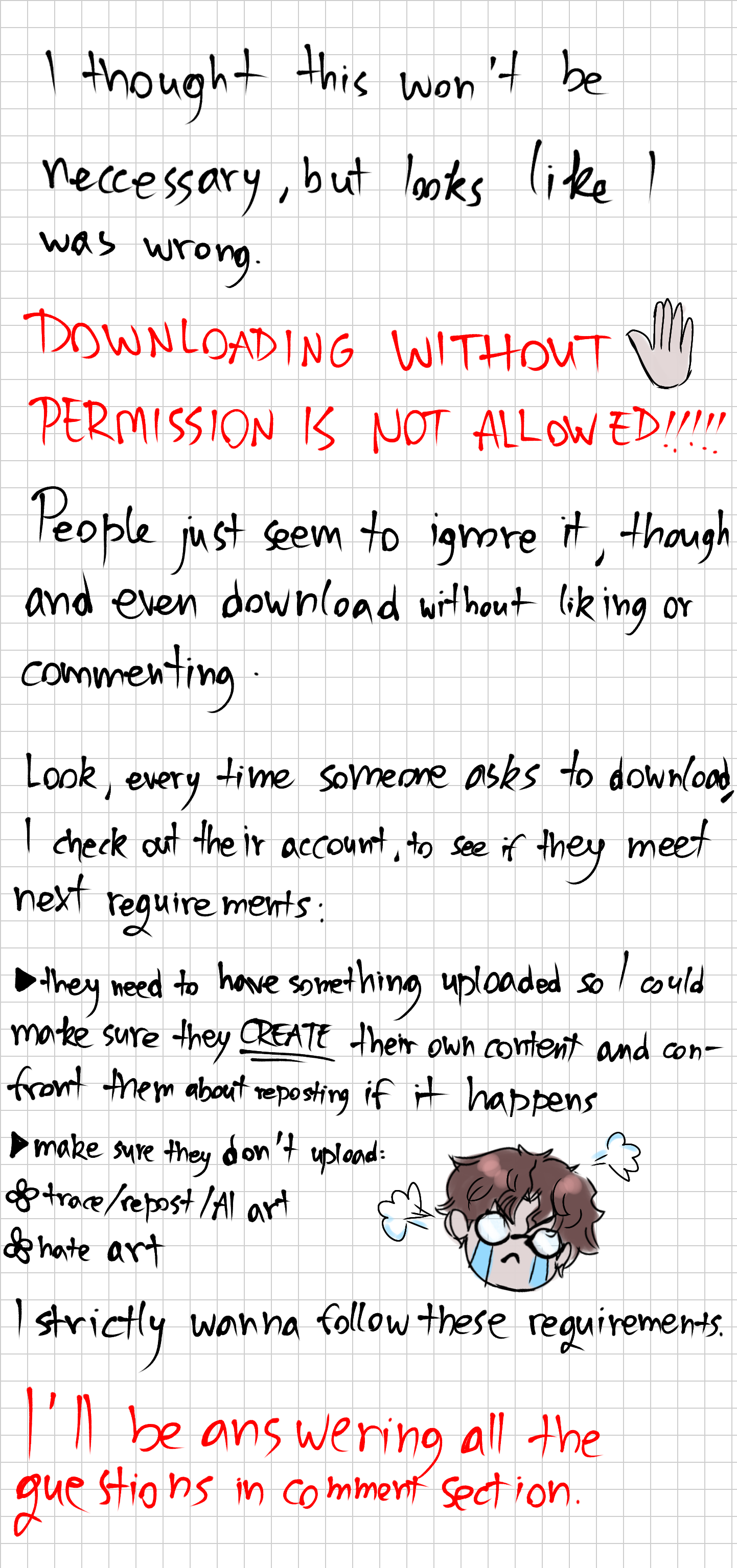 🚨DOWNLOADING NOTICE🚨 - ibisPaint