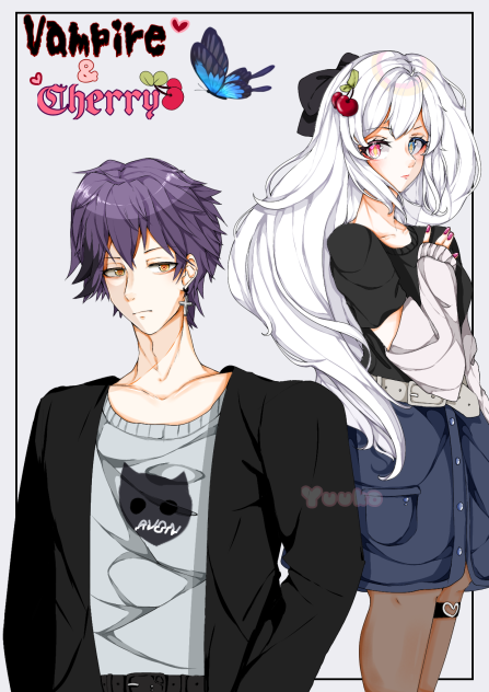 Vampire and Cherry - ibisPaint