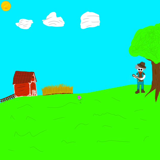 Entity on a farm. - ibisPaint