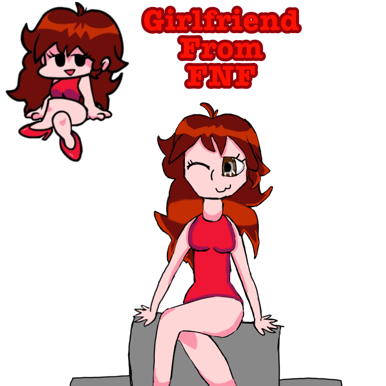 Girlfriend from FNF - ibisPaint