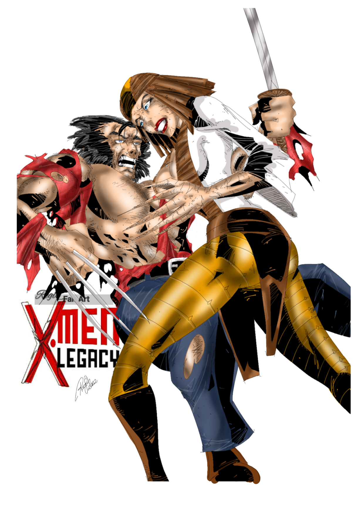 356 X-MEN - ibisPaint