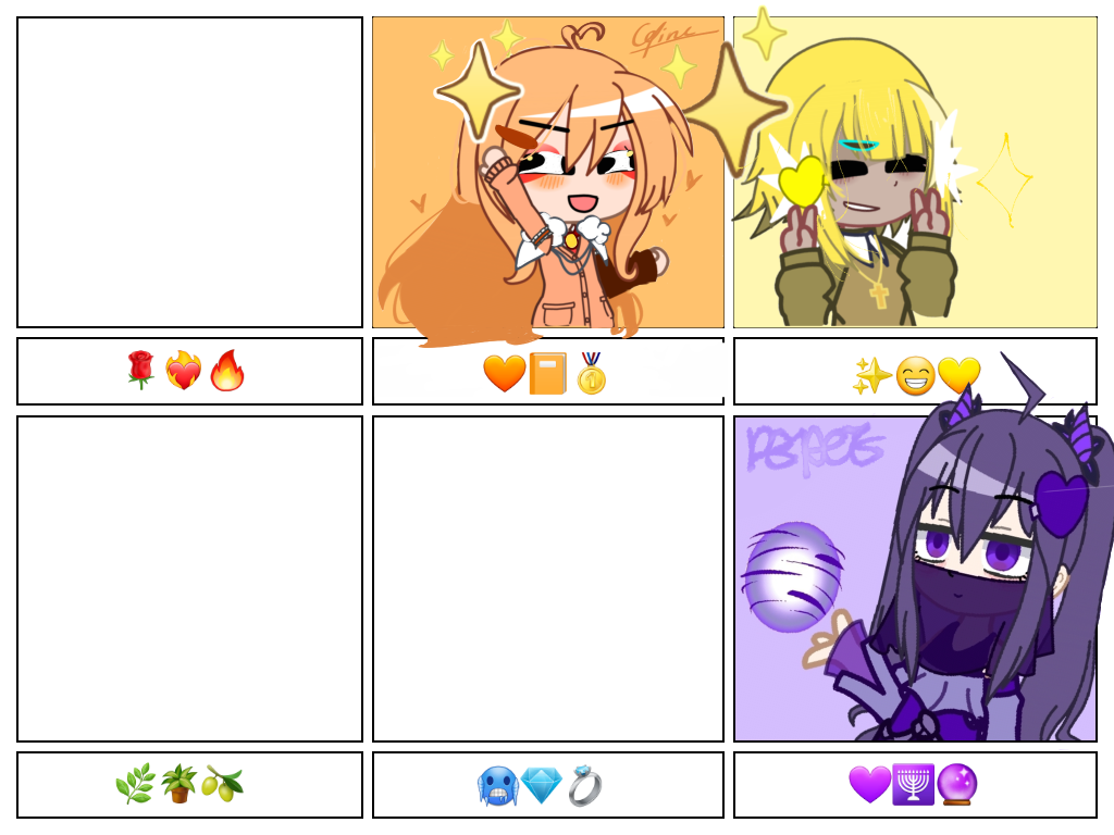 Rainbow emoji Collab !! - ibisPaint