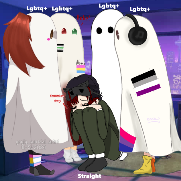 The gay ghosts - ibisPaint