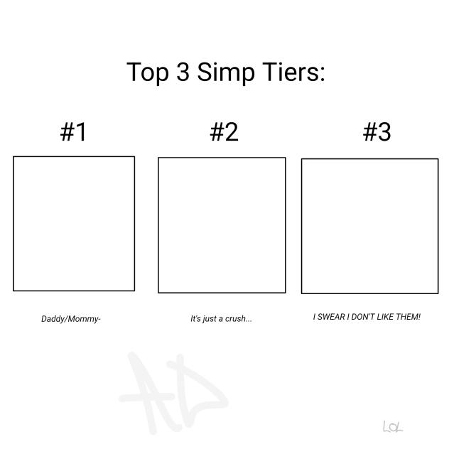 Top Tier Simp List - ibisPaint