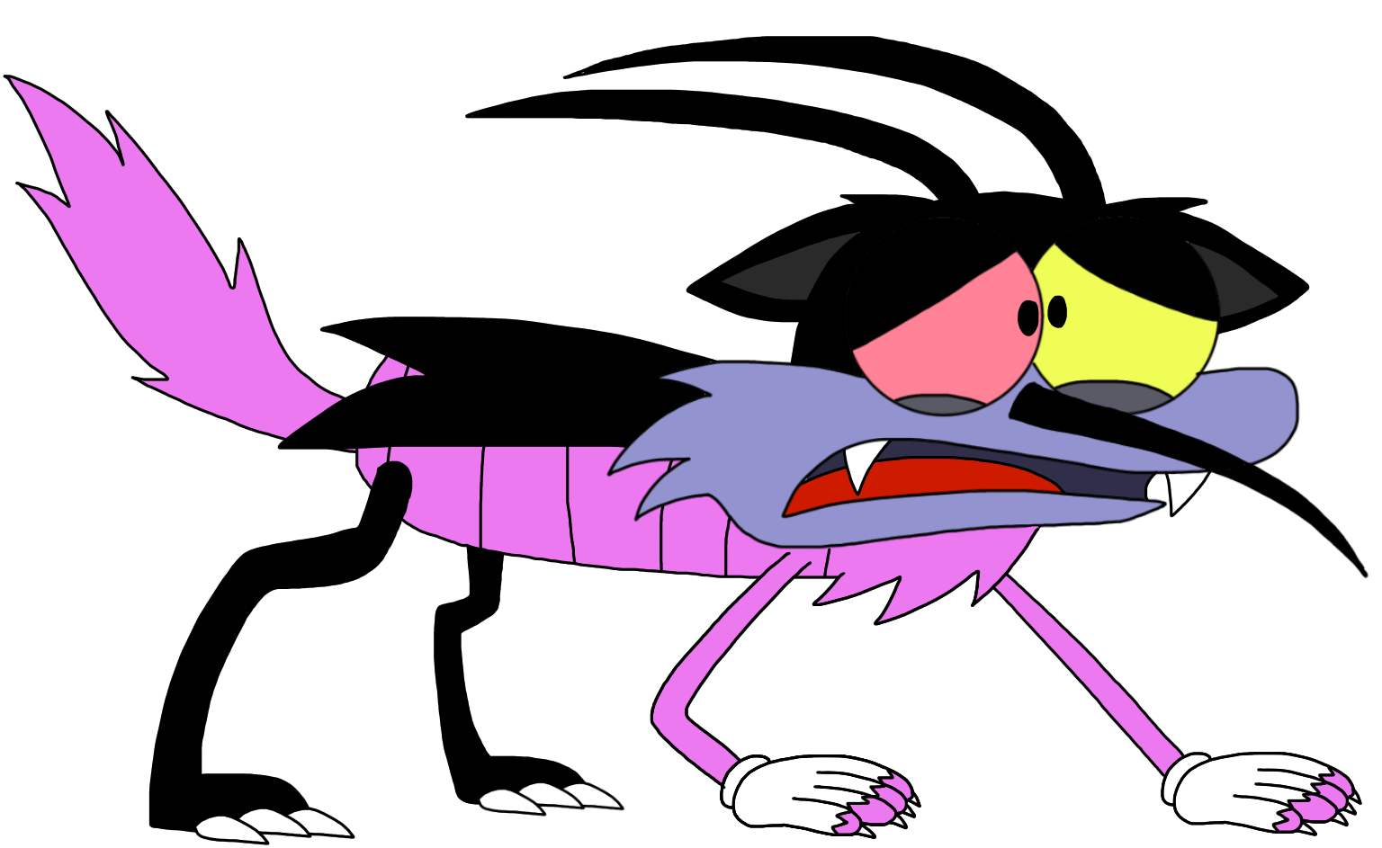 Scared Wereroach Joey - ibisPaint