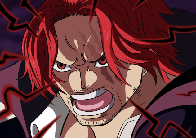 Shanks With haki - ibisPaint