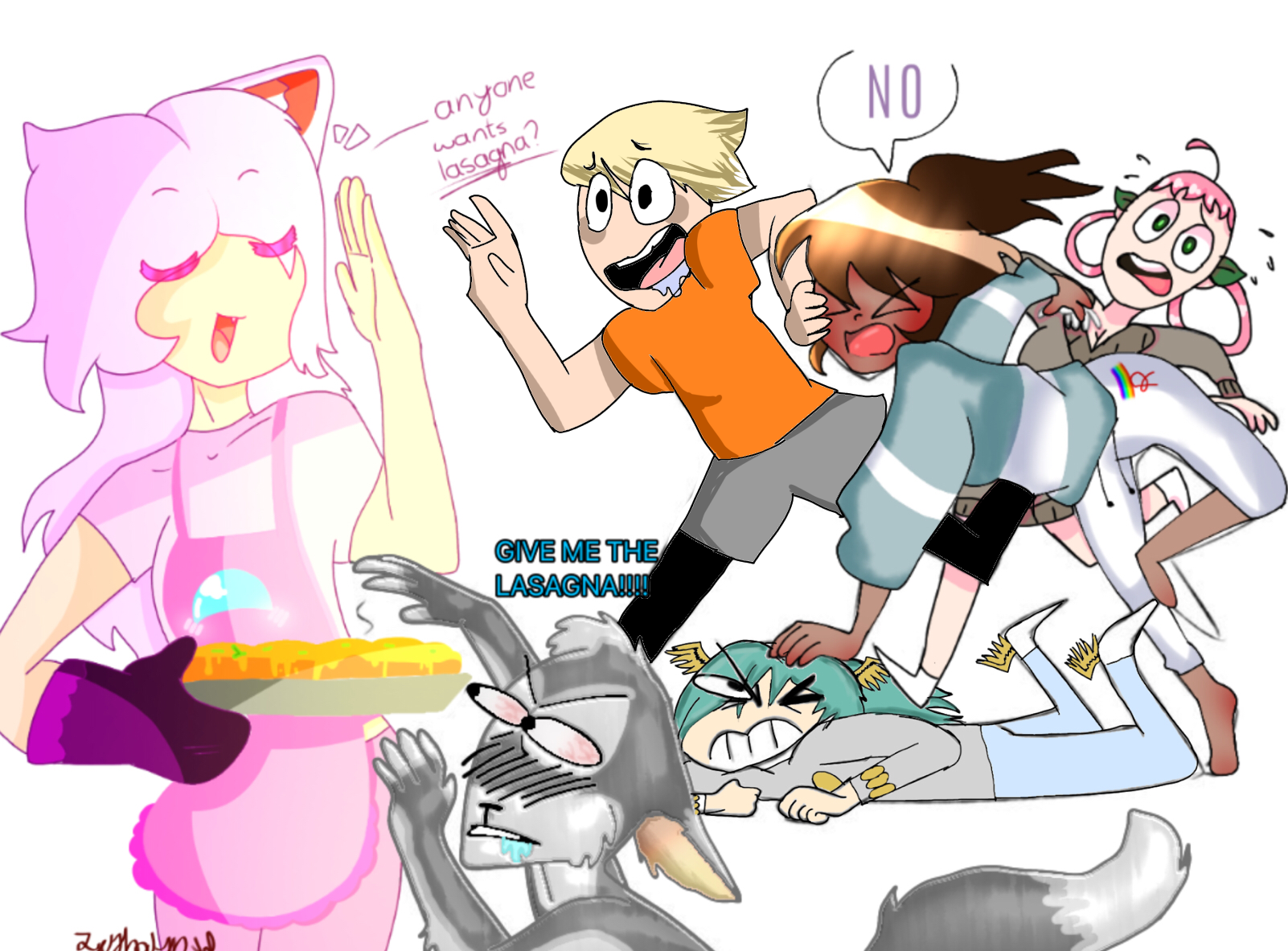 Lasagna collab COMPLETE - ibisPaint