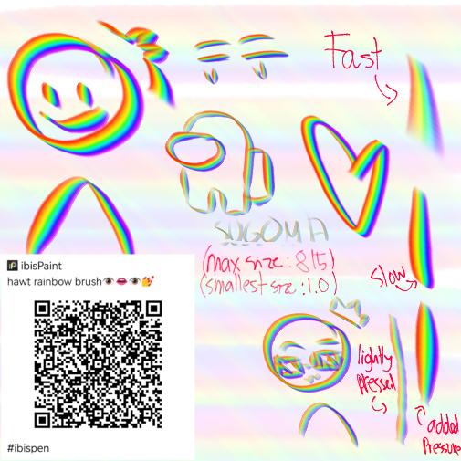 rainbow brush! - ibisPaint