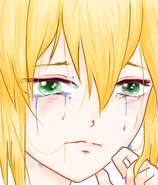 Sad Akki sketch - ibisPaint