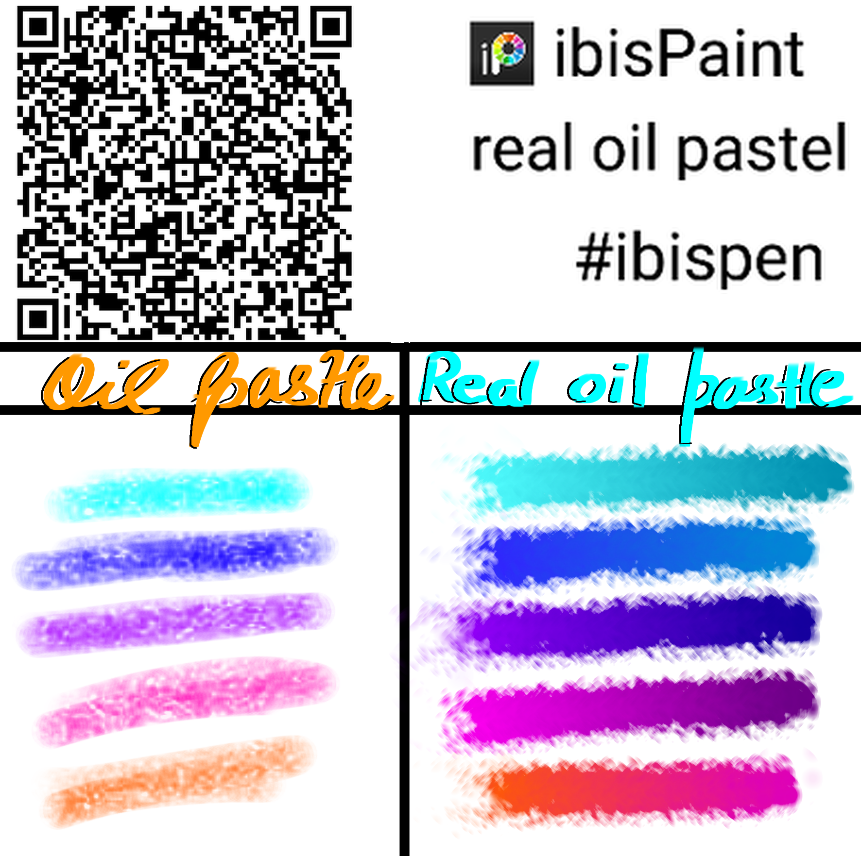 real oil pastle - ibisPaint