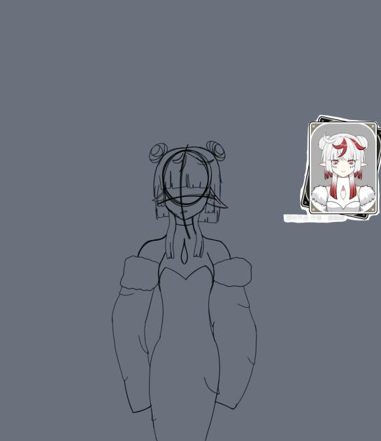 Genshin Oc WIP - ibisPaint