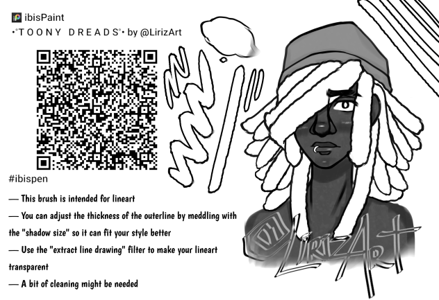 Toony Dreads by @LirizArt - ibisPaint