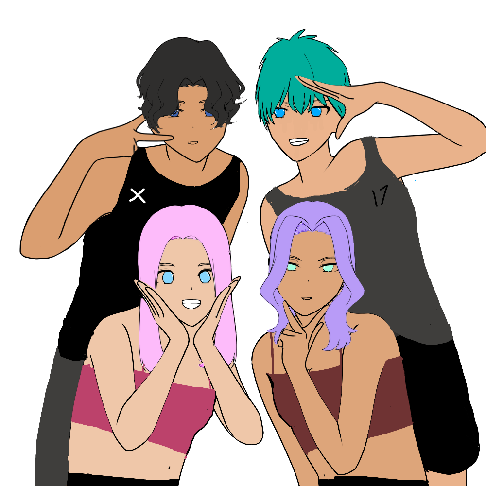 smile for the camera - ibisPaint