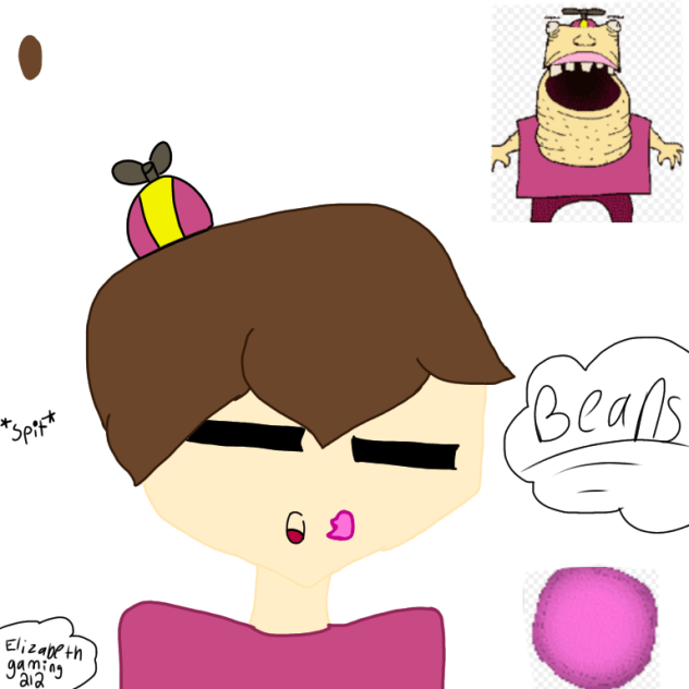 Beans from baldi's basics - ibisPaint