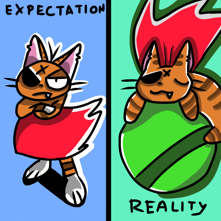 Matatabi.Expectation Vs Reality. - ibisPaint