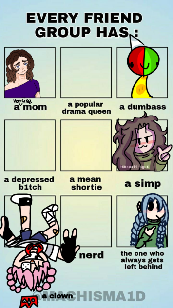 Every friend group has - ibisPaint