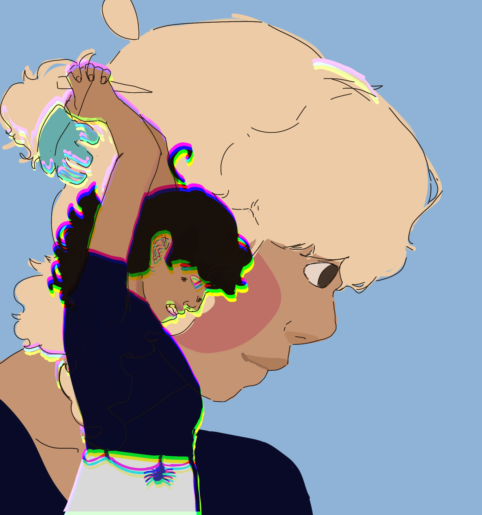 persona v. real me - ibisPaint