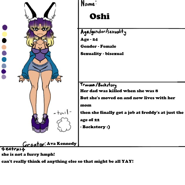 Fnaf Dating sim character! - ibisPaint