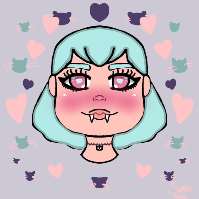 cute vampire - ibisPaint