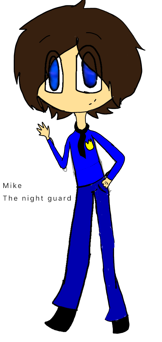 mike the night guard - ibisPaint