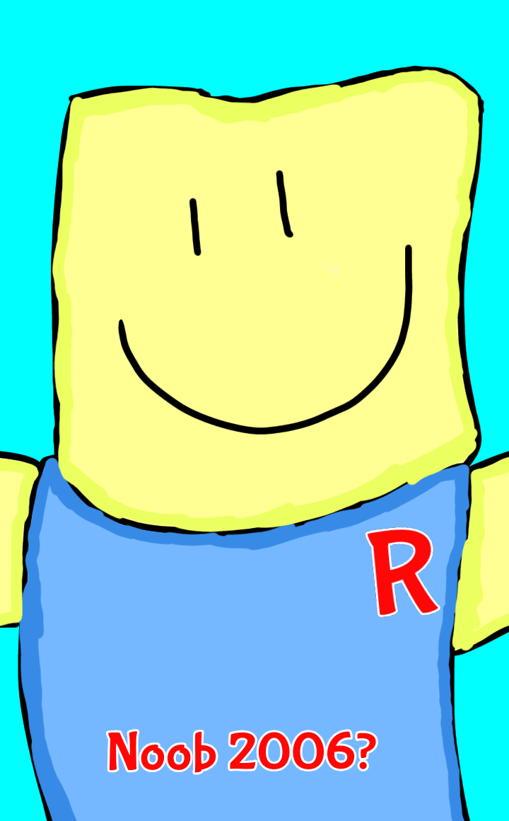 Noob Roblox 2014 - ibisPaint