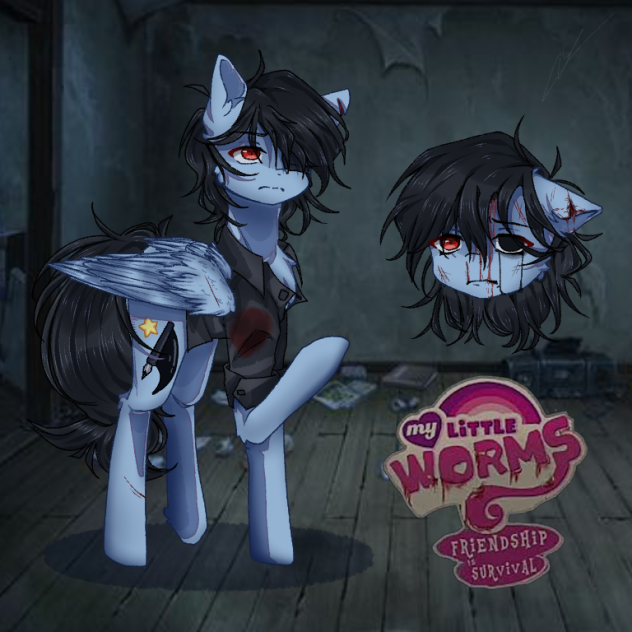 My little worms , my OC - ibisPaint