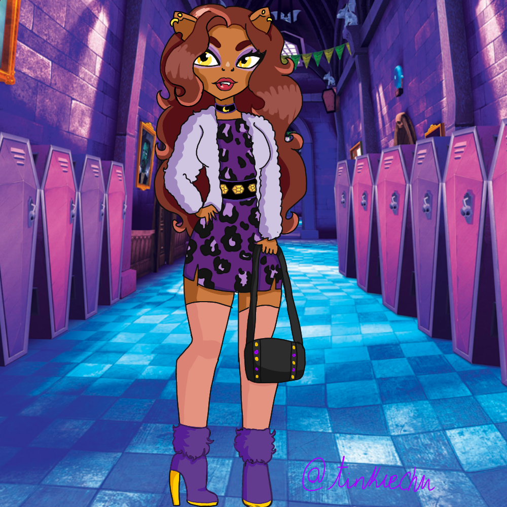 Monster High Redesign Clawdeen - ibisPaint