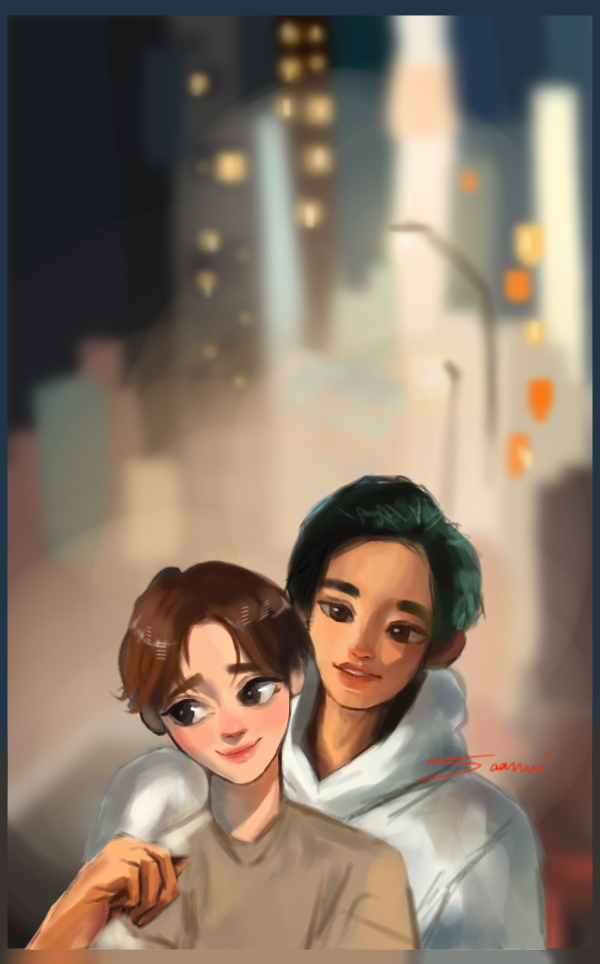 Kevin and Jeff - ibisPaint