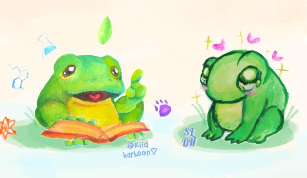 frogs collab - ibisPaint