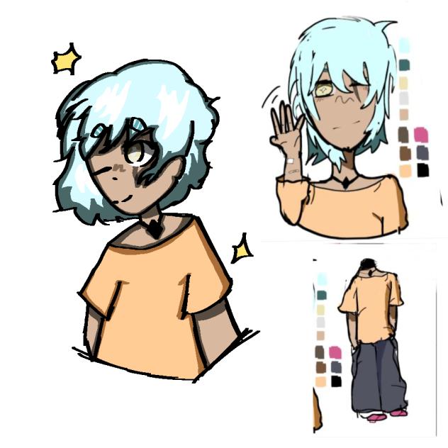 A persons OC I drew - ibisPaint