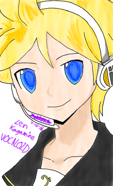 Len Kagamine-VOCALOID - ibisPaint