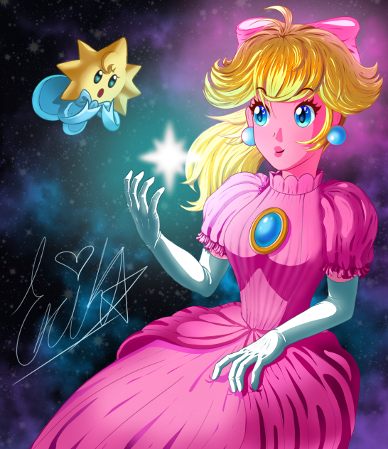 Princess Peach Showtime fanart - ibisPaint