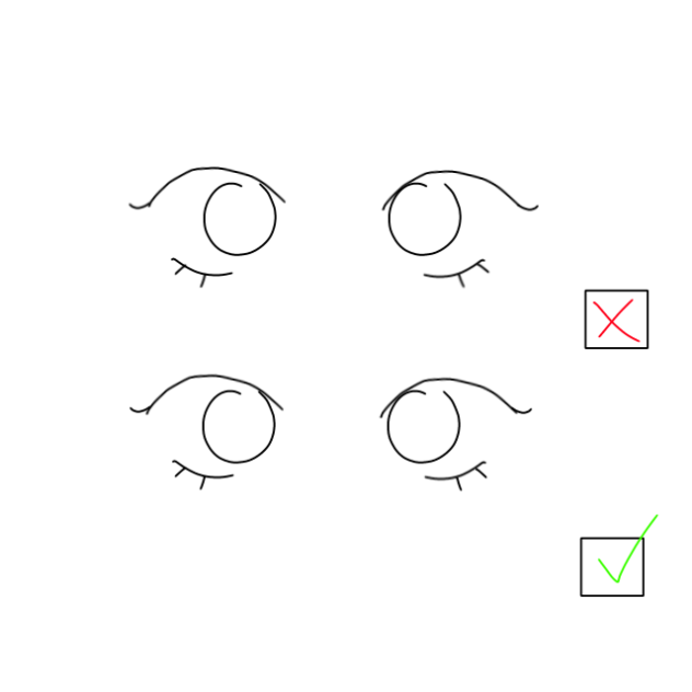 Eye animation - ibisPaint