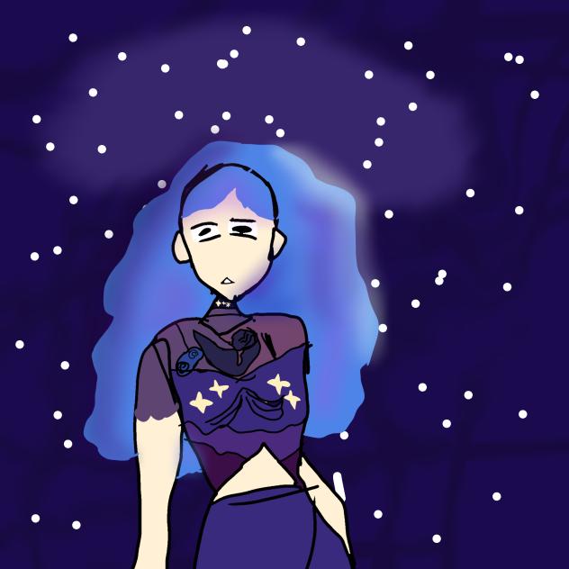 🌌Galaxy Goddess🌌 - ibisPaint