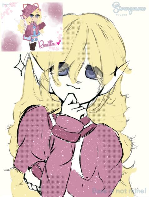 Tried drawing from a body base - ibisPaint