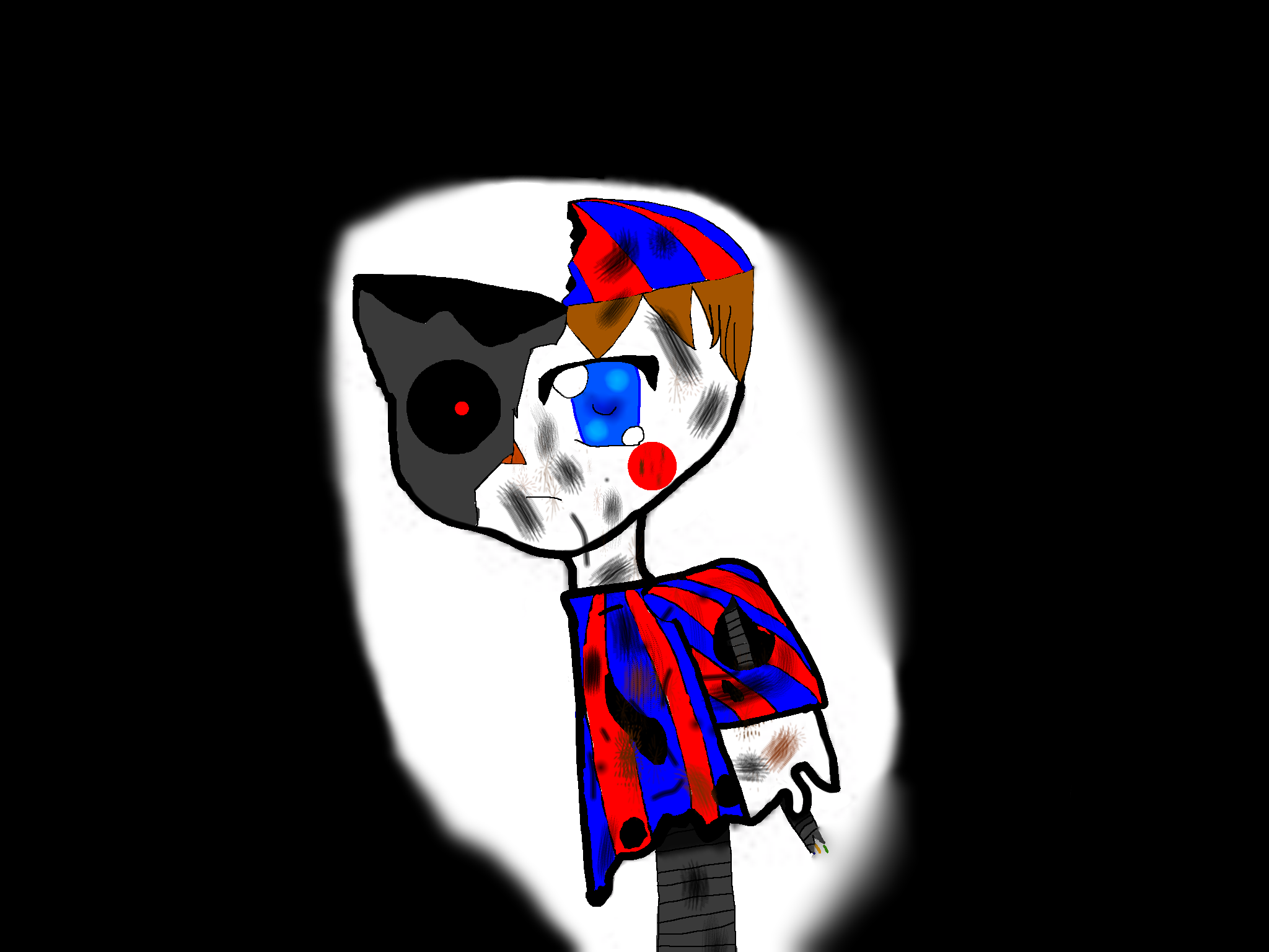 Fnaf withered balloon boy speedpaint - ibisPaint