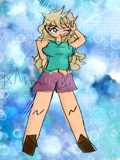 The background was too much 😓 - ibisPaint