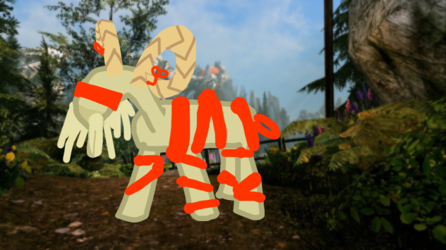 Scandinavian Goat (Goat MMO Simulator) - ibisPaint