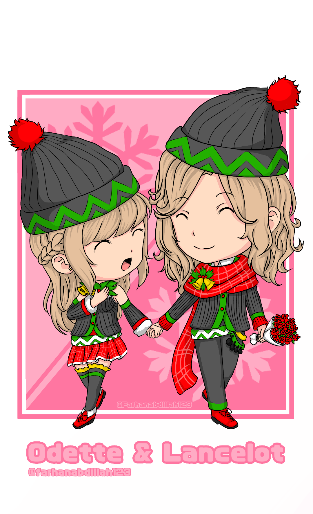 Odette x Lancelot Chibi - ibisPaint
